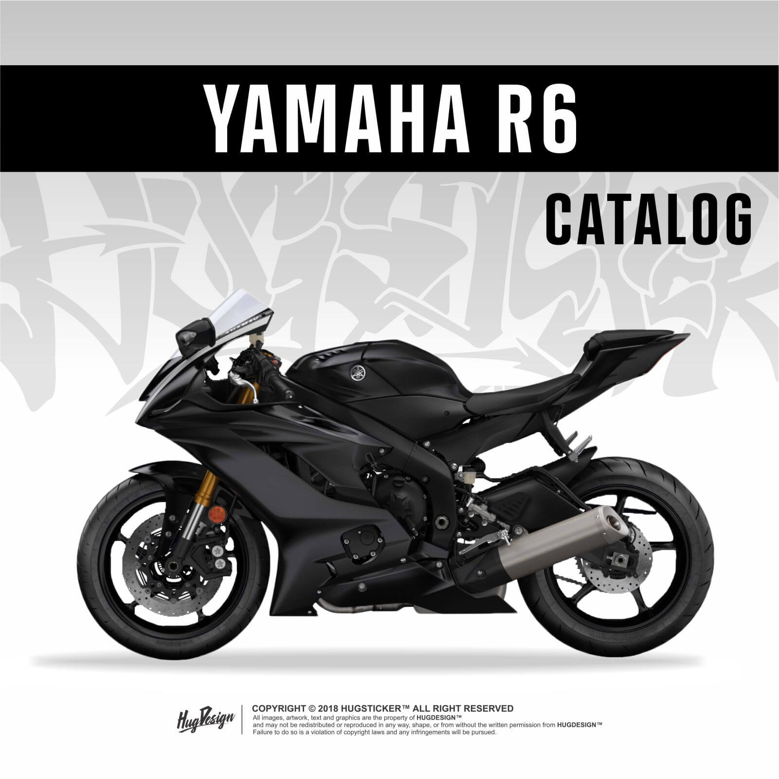 Yamaha YZF-R6 Sticker Kits | HugCustom