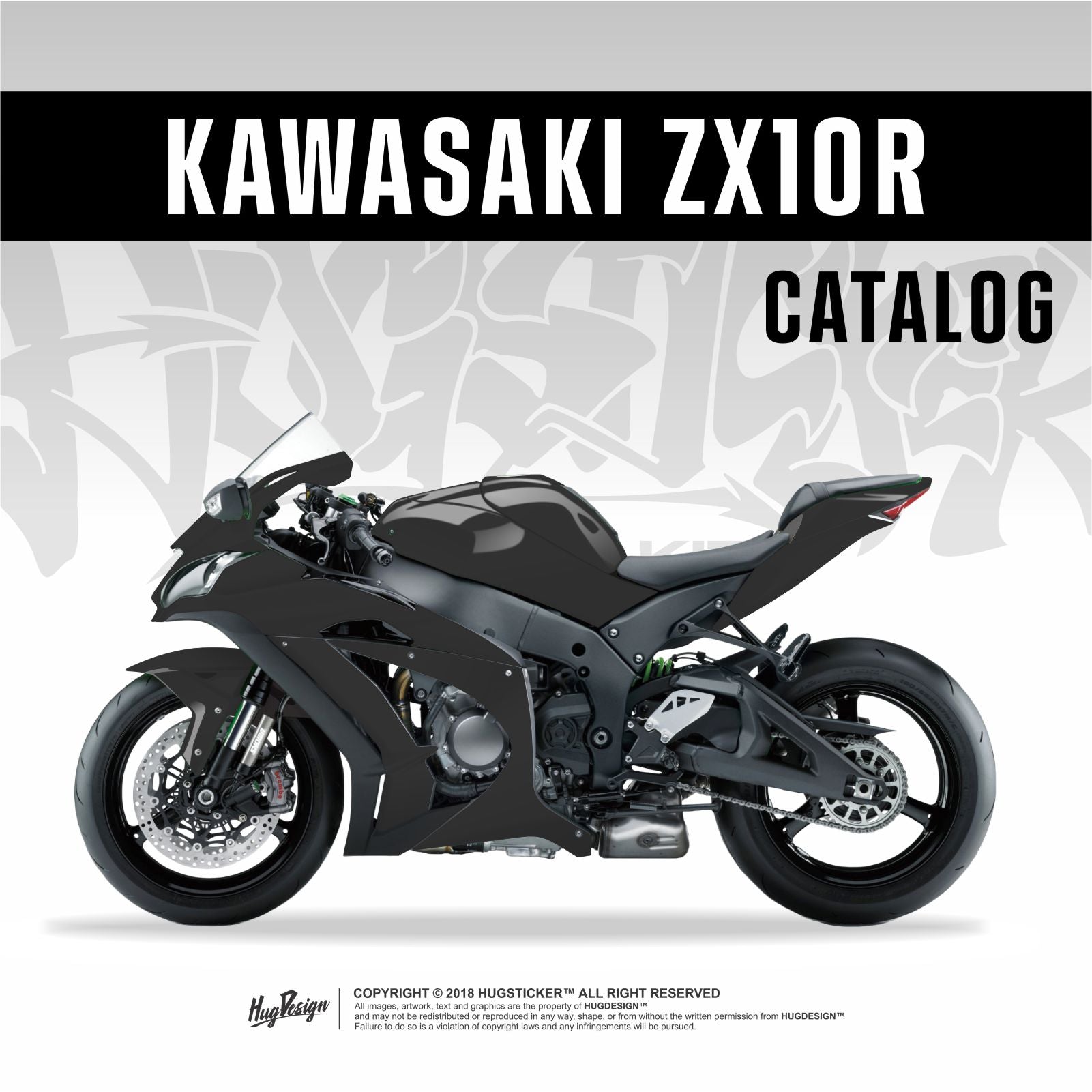 Kawasaki ZX10R Sticker Kits | HugCustom