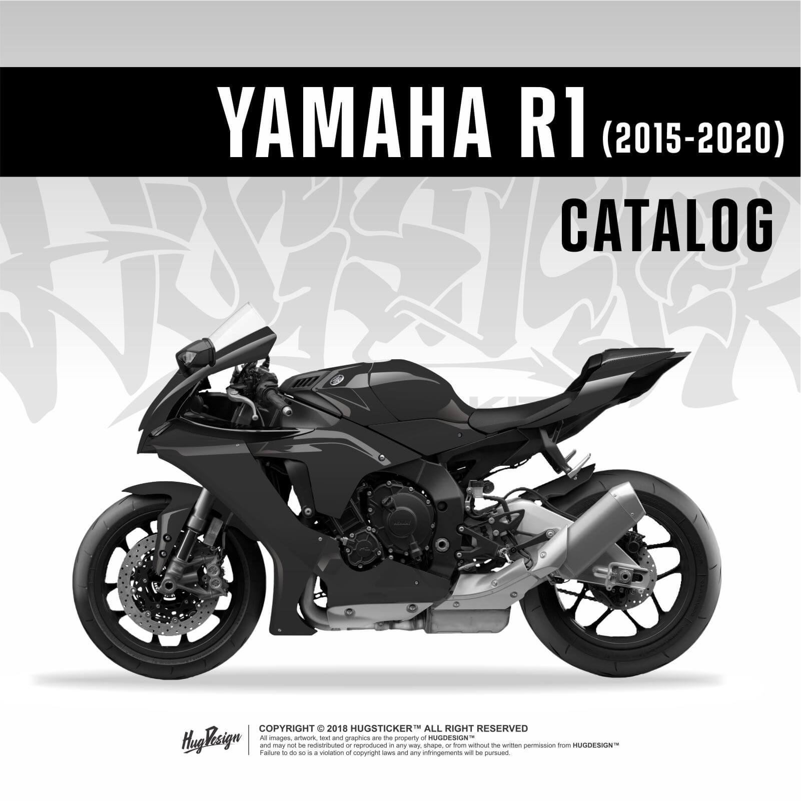 Yamaha YZF-R1 Sticker Kits | HugCustom
